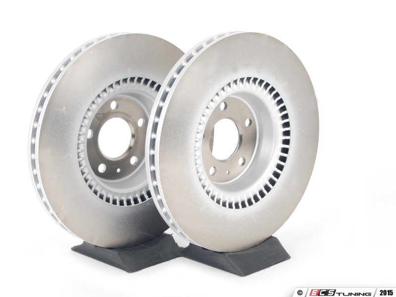 Genuine Volkswagen Audi - 4G0615301A - Front Brake Rotors - Pair ...