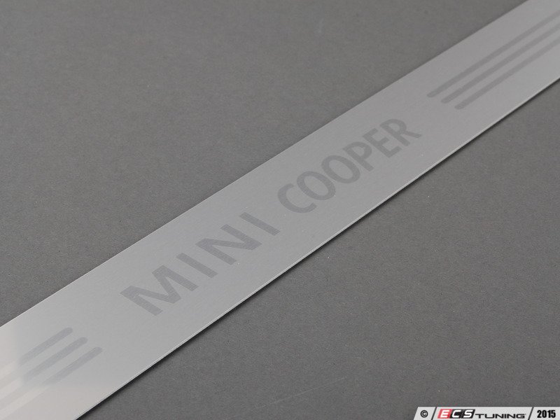 Genuine MINI - 51477406647 - "MINI Cooper" Door Sill Entry Strip ...