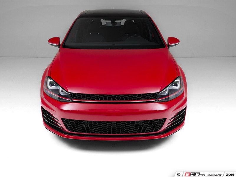 ECS - 009510BRP06 - GTI Badgeless Lighting Package Grille - With Red Strip