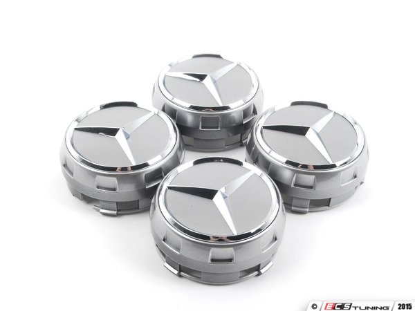 Genuine Mercedes Benz - 00040009009790KT - Center Cap - Set Of Four