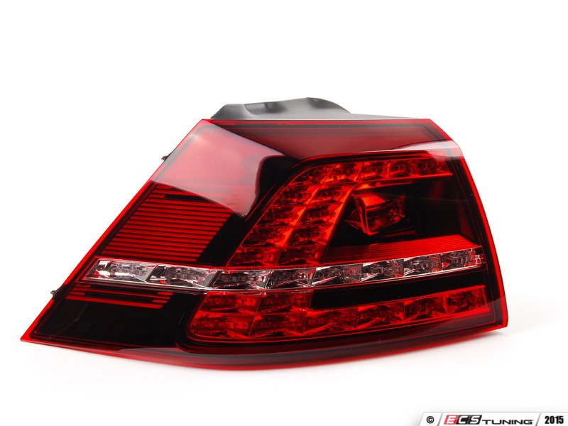 Genuine European Volkswagen Audi - 5G0945207 - Outer Cherry Red LED ...