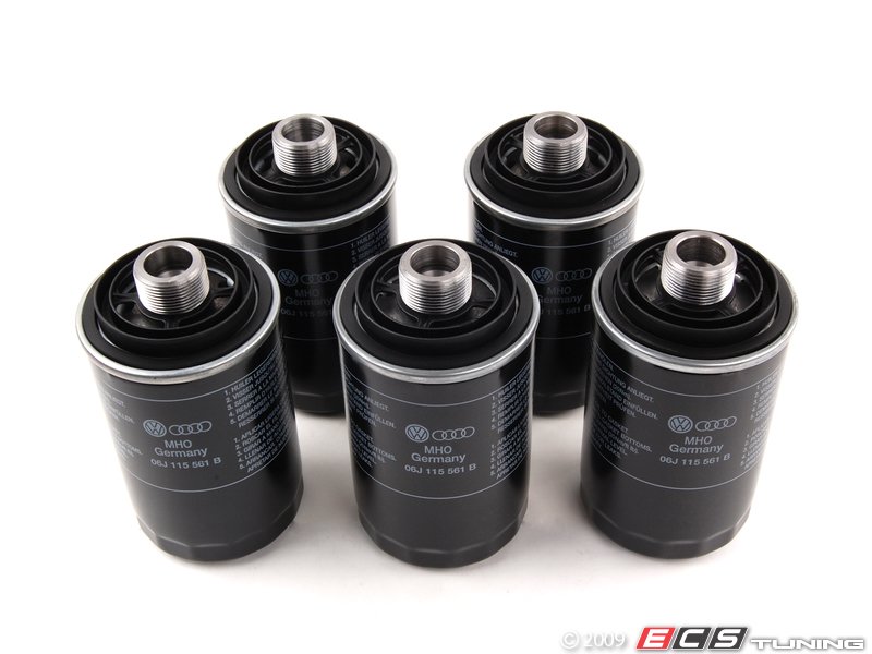 Genuine Volkswagen Audi - 06J115403C-5 - Oil Filter - Pack Of 5