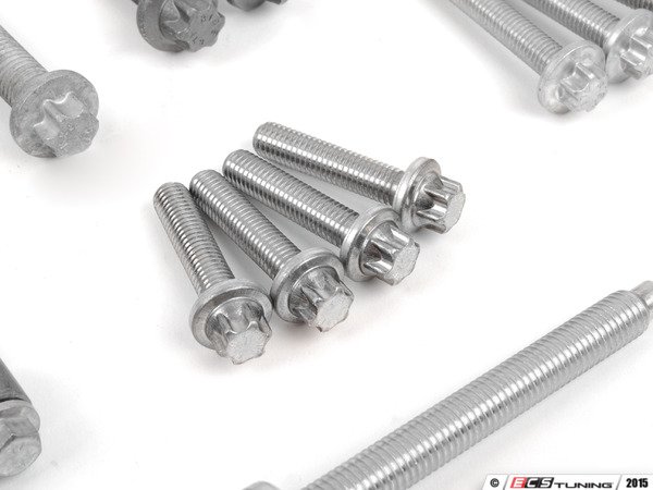 Genuine BMW - 11110426590 - Set of Aluminum Screws (11-11-0-426-590)