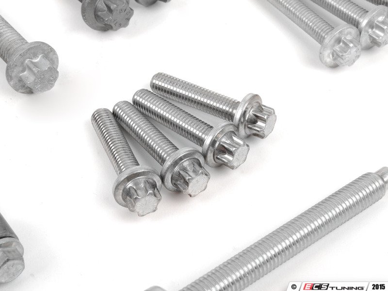 Genuine BMW - 11110426590 - Set of Aluminum Screws (11-11-0-426-590)