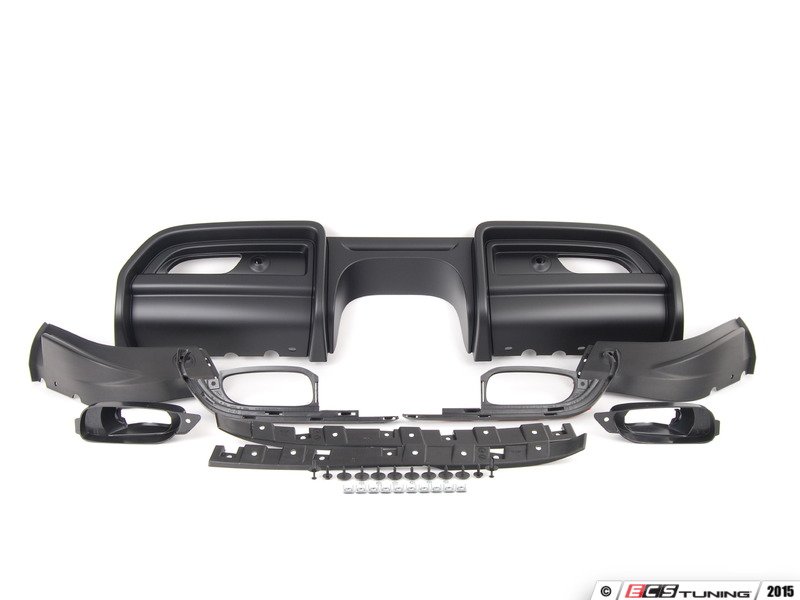 Genuine MINI - 51192339046 - JCW Pro rear diffuser Kit w/ PDC F56 F57 ...