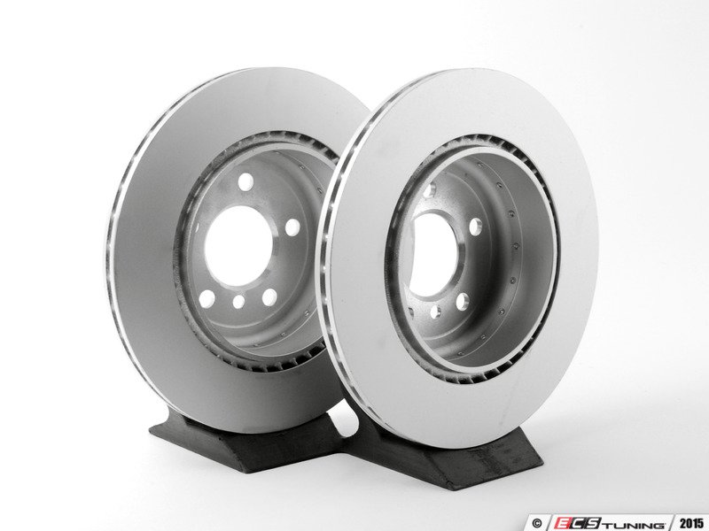 Genuine BMW - 34216775287 - Rear Brake Rotors - Pair (330x20) (34-21-6 ...