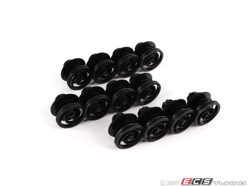 Genuine Volkswagen Audi - 3B0868243-12 - Door Panel Clips - Set Of 12
