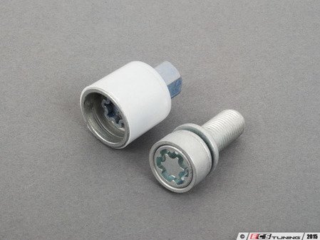 Genuine Volkswagen Audi - 4F0698139B808 - WHEEL BOLT (4F0 698 139 B 808)