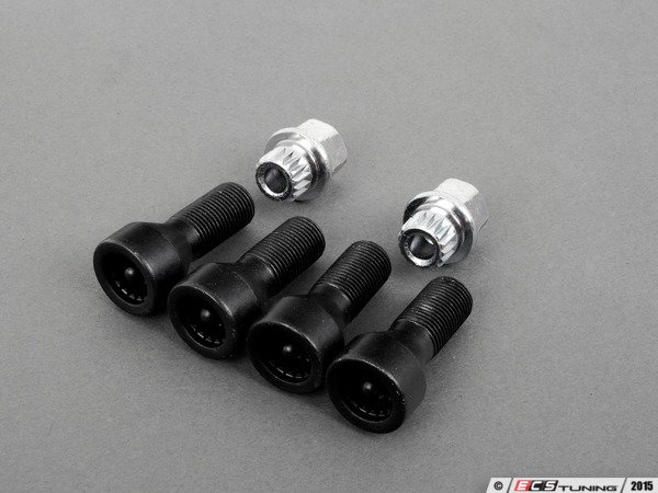 Genuine BMW - 36136776076 - Wheel lock set (36-13-6-776-076)