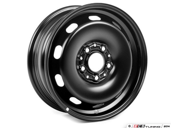 Genuine MINI - 36116851510KT - Steel Wheel Black - Set Of Four