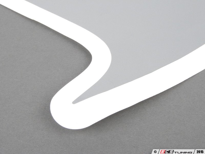 Genuine MINI - 51147168894 - Checkmate Hood Decal - Silver (51-14-7-168 ...