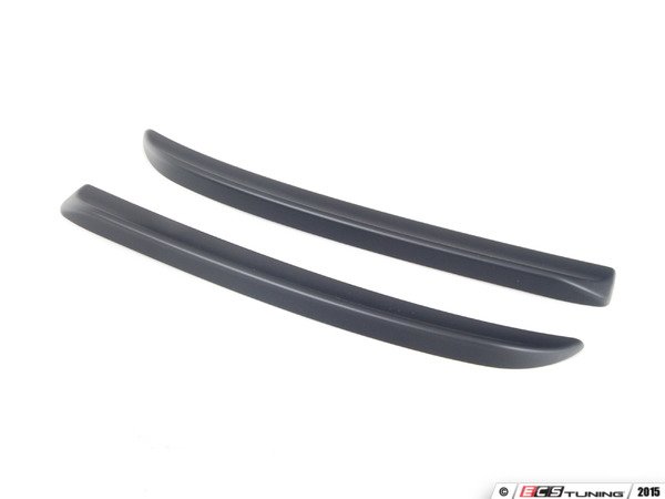 Genuine MINI - 51192339041 - JCW Pro Rear Spoiler Extensions Matt Black ...