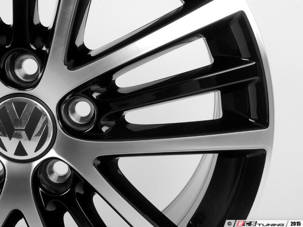 Genuine Volkswagen Audi - 5K0071497AX1 - Onyx Alloy Wheel 17x7.5 ET55 ...