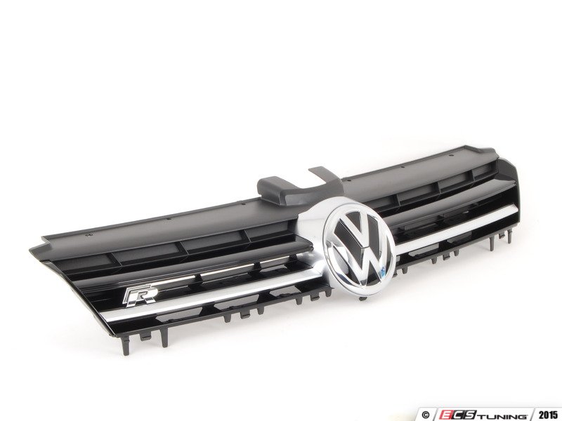 Genuine Volkswagen Audi - 5G0853651EADQ - Golf R grille - With Matte ...
