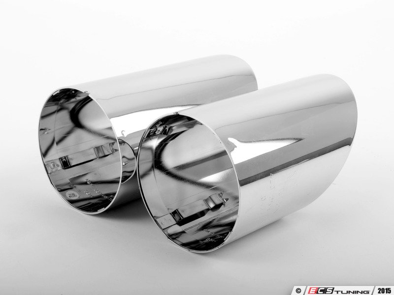 Genuine Volkswagen Audi - 4L0071060A - Chrome Exhaust Tip - Pair (4L0 ...