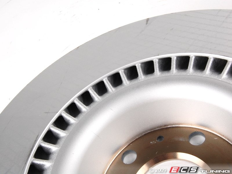 Genuine Volkswagen Audi - 4E0615301P - Front Brake Rotor - Priced Each ...
