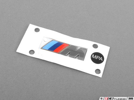 Genuine BMW - 51148058882 - Front Fender ///M Badge - Priced Each (51 ...