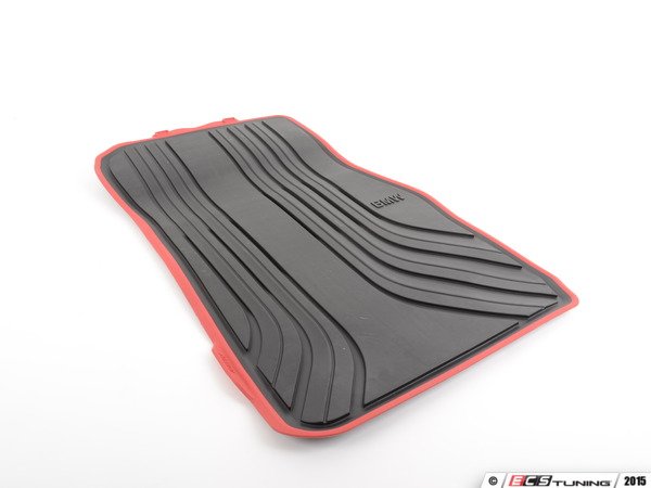 Genuine BMW - 51472219794 - Front Rubber Floor Mats - Black (51-47-2 ...
