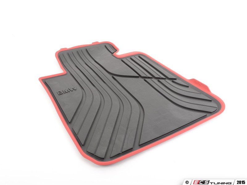 Genuine BMW - 51472219794 - Front Rubber Floor Mats - Black (51-47-2 ...