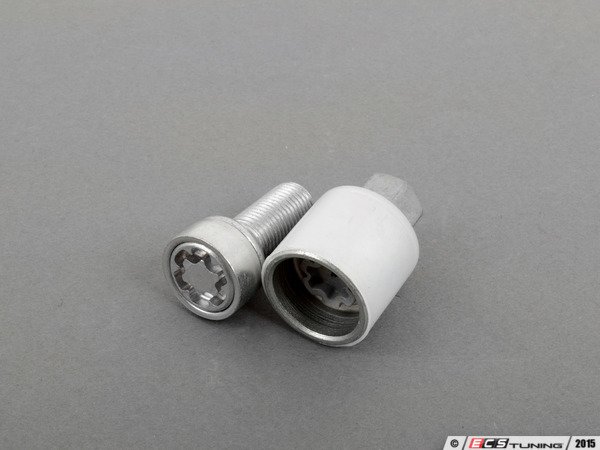 Genuine Volkswagen Audi - WHT001814B531 - locking wheel bolt - with key ...
