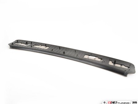 Genuine Porsche - 95550578700 - Rear Bumper Trim - Brushed Stainless