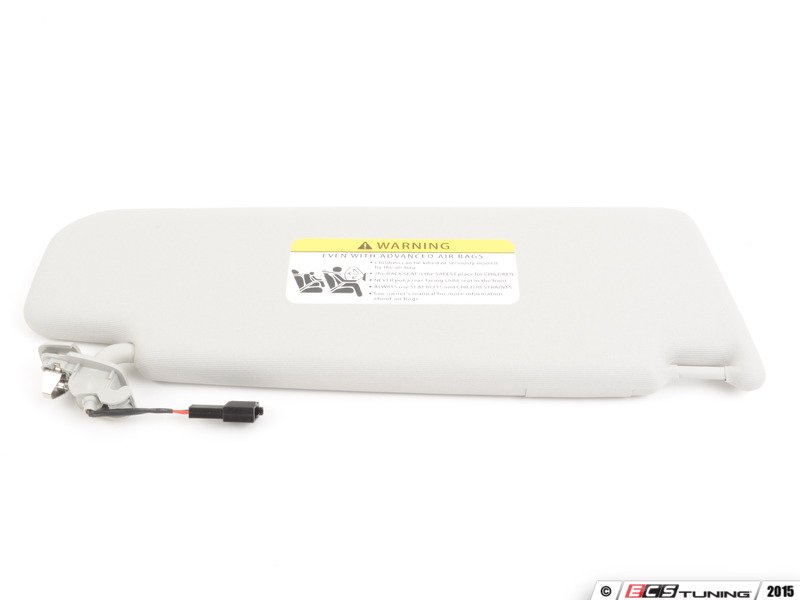 Genuine Volkswagen Audi - 5C6857551A2F4 - Driver Sun Visor - Pearl Gray ...