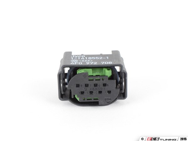 Genuine Volkswagen Audi - 4F0972708 - Electrical Connector - 8 Pin (4F0 ...