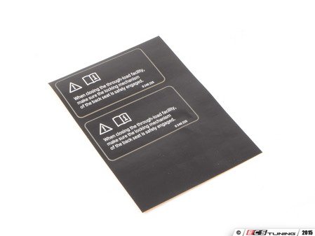 Genuine BMW - 71218248226 - LABEL (71-21-8-248-226)