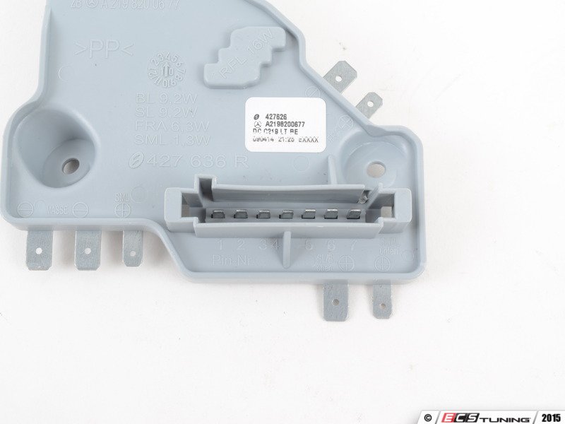 Genuine Mercedes Benz - 2198200677 - Lamp Support - Right