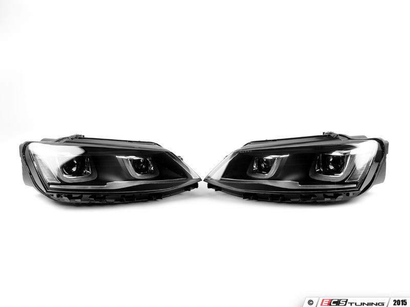 ECS News - VW MK6 Jetta Sedan Headlights and Tail Lights