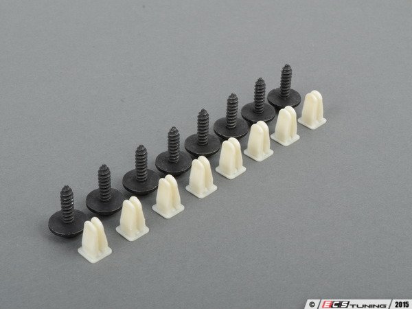 Genuine BMW - 63171367868X5KIT - Rear Fender Liner Hardware Kit