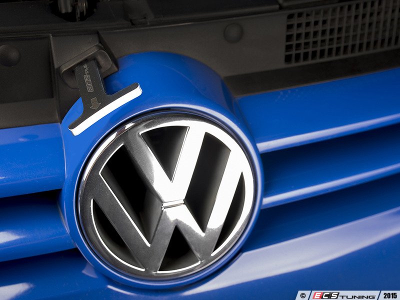 ECS - 4200ECS01A-02 - Billet Aluminum Hood Pull Release Rod - Nickel-Chrome