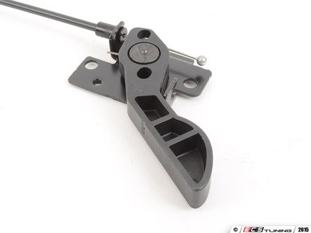 Genuine BMW - 51237294536 - hood release latch (51-23-7-294-536)