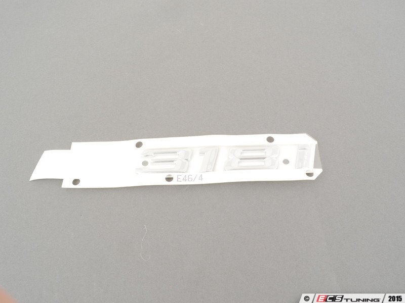 Genuine BMW - 51148195096 - EMBLEM ADHERED REAR (51-14-8-195-096)