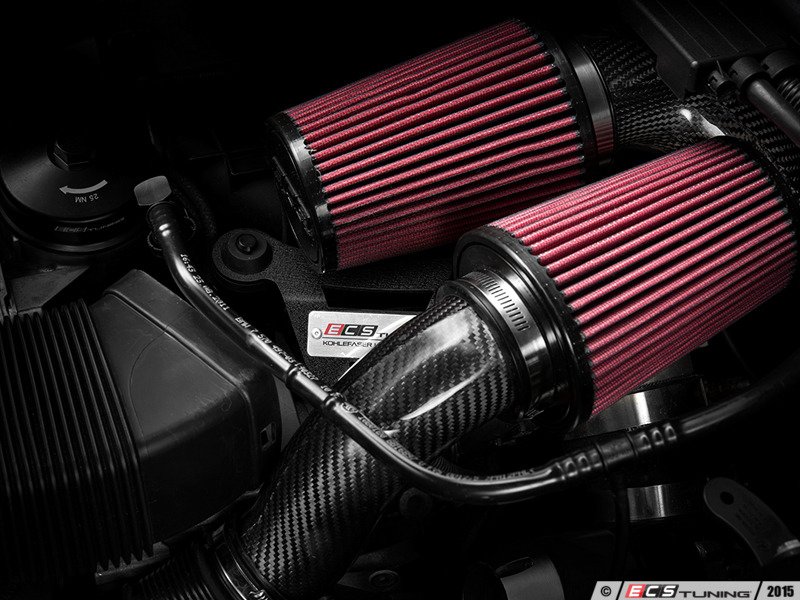 ECS - 004531ECS02A - Kohlefaser Luft-Technik Twin cone intake