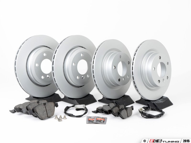 Assembled By ECS - 34116854998KT9 - Front & Rear Brake Service Kit