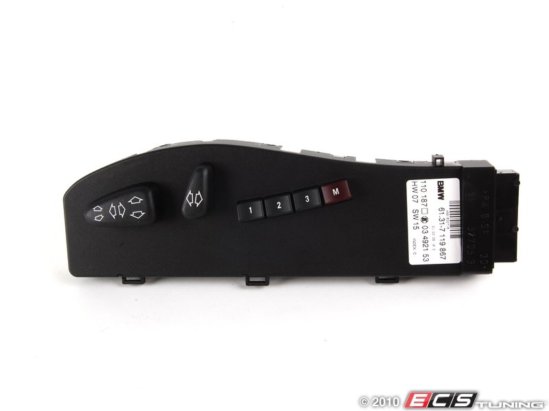 Genuine BMW - 61317119867 - E53 X5 Seat Adjustment Control Module ...