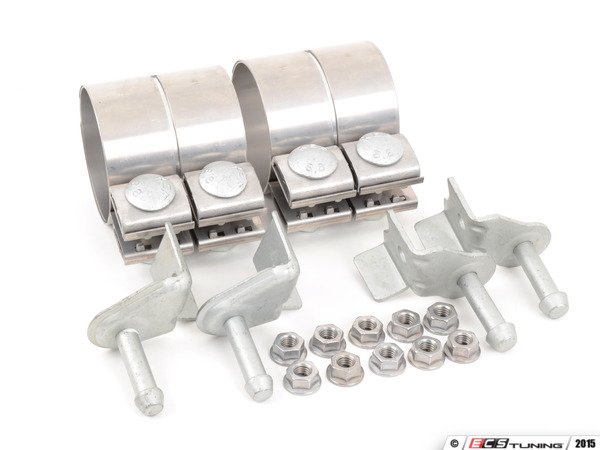 Genuine BMW - 18307536426KT - Rear Muffler Installation Kit