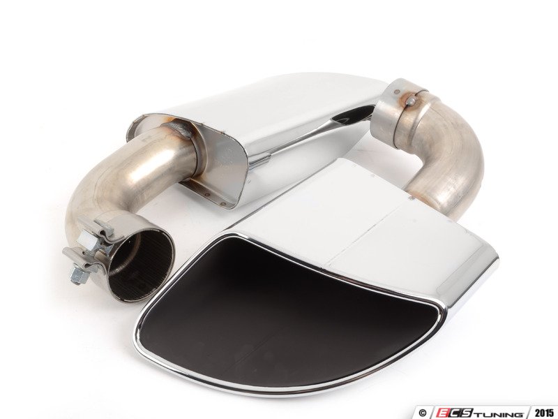 Genuine Volkswagen Audi - 7p6253681sKT - Touareg Angular-Oval Exhaust ...