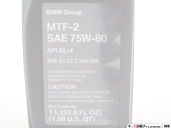 Genuine MINI - 83222344589 - Gearbox Oil For Manual Transmissions MTF-2 ...