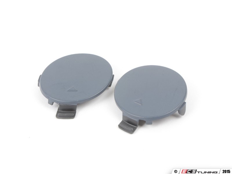 Genuine BMW - 51127206865 - Tow Hitch Cover - Set (51-12-7-206-865)