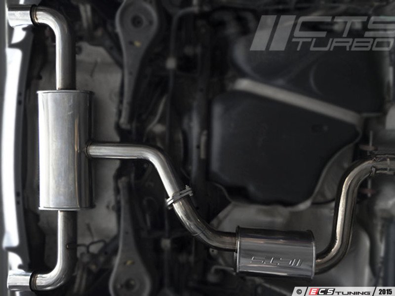 CTS - EXHTBMK6GT - MK6 GTI 2.0T 3" Turbo-Back Exhaust