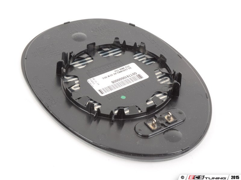 Genuine European Mini - 51167366040 - Euro Convex Mirror Glass - Right ...