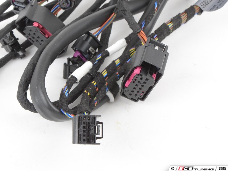 Genuine Volkswagen Audi - 8K0971104E - Wiring Harness - Rear Bumper ...