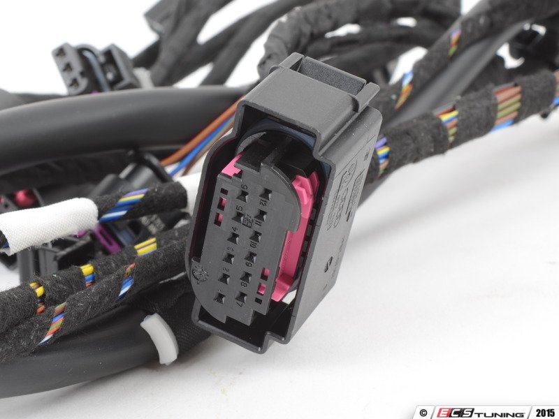 Genuine Volkswagen Audi - 8K0971104E - Wiring Harness - Rear Bumper ...