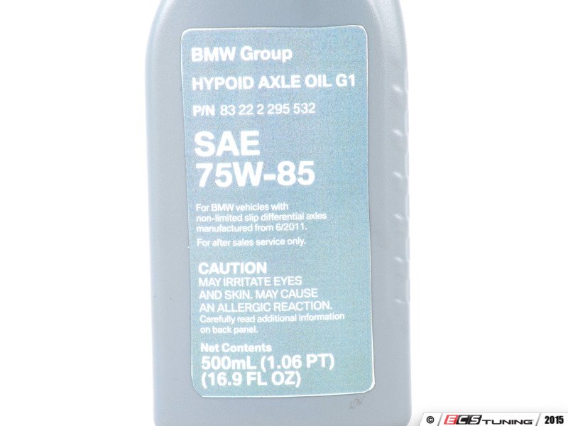 Genuine BMW - 83222295532 - Differential Fluid - Priced Each (83-22-2 ...