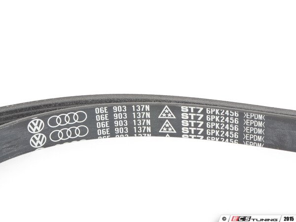 Genuine Volkswagen Audi - 06E903137N - Accessory Belt (06E 903 137 N)