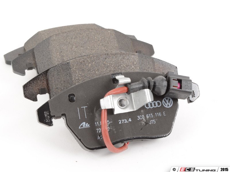 Genuine Volkswagen Audi - 3C0698151C - Front Brake Pad Set