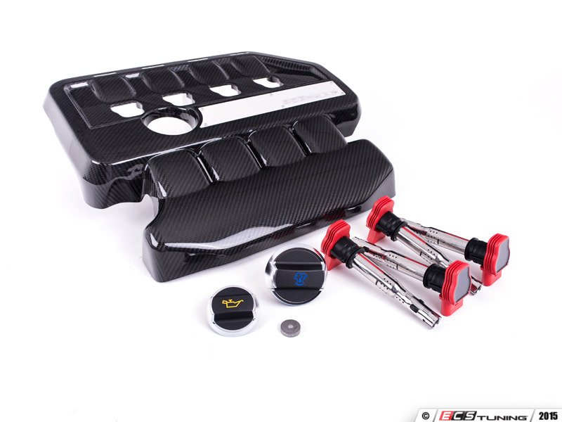 ECS News - VW 2.0T TSI ECS Tuning Carbon Fiber Engine Cover