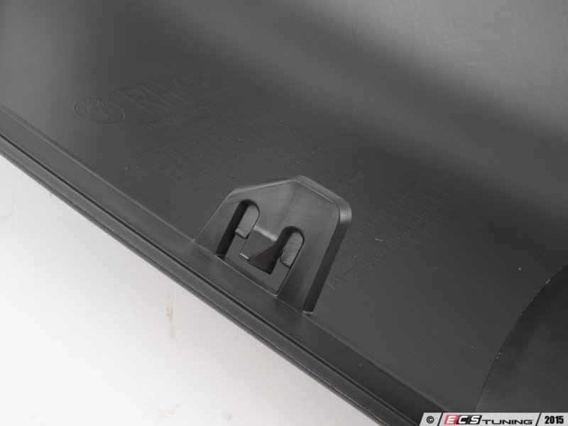 Genuine BMW - 51127242528 - Trim Panel for Bumper Cover (Black) (51-12 ...